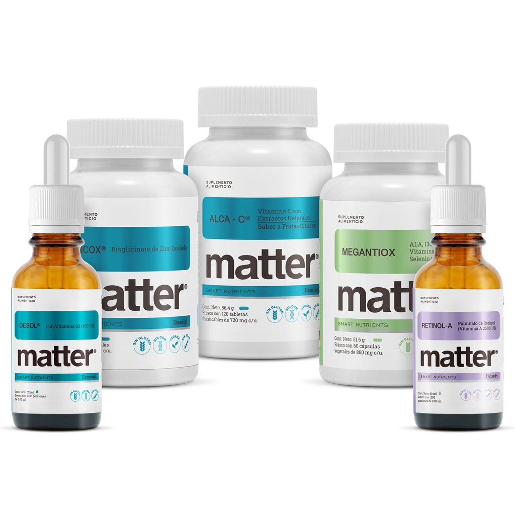 Kit Completo | Alca-C, Retinol, Zincox, Desol y Megantiox – You matter