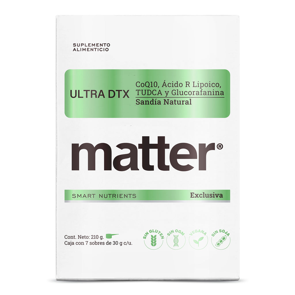 Ultra DTX | CoQ10, Ácido R Lipoico, TUDCA & Glucorafanina – You matter